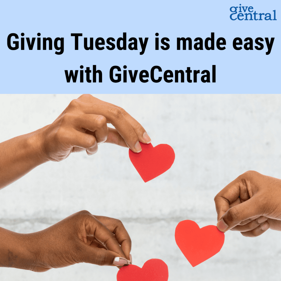 Giving Tuesday campaigns with GiveCentral