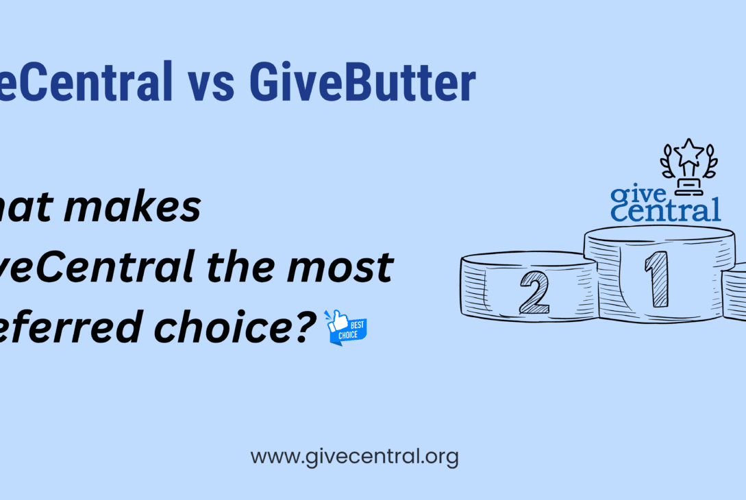 GiveCentral vs GiveButter: A comparison guide